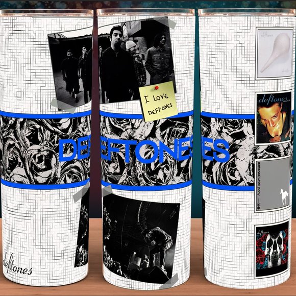 Dining | Deftones Heavy Metal Rock Album Compilation Cup Mug Tumbler ...